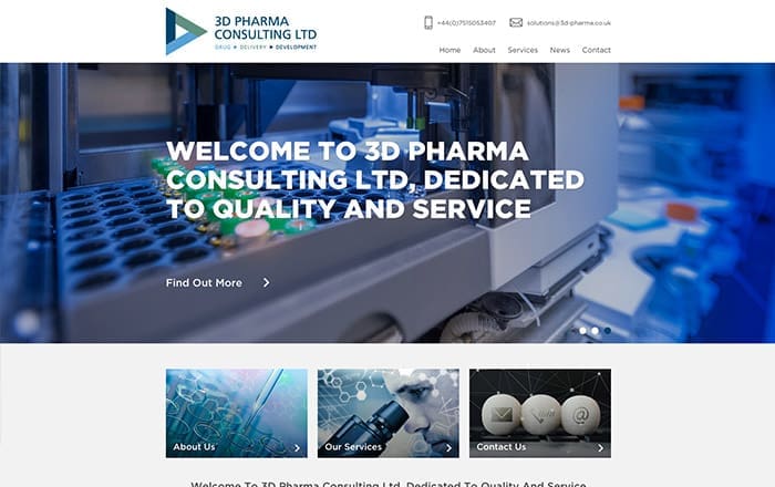 3D Pharma Consulting Ltd | Drug > Delivery > Development